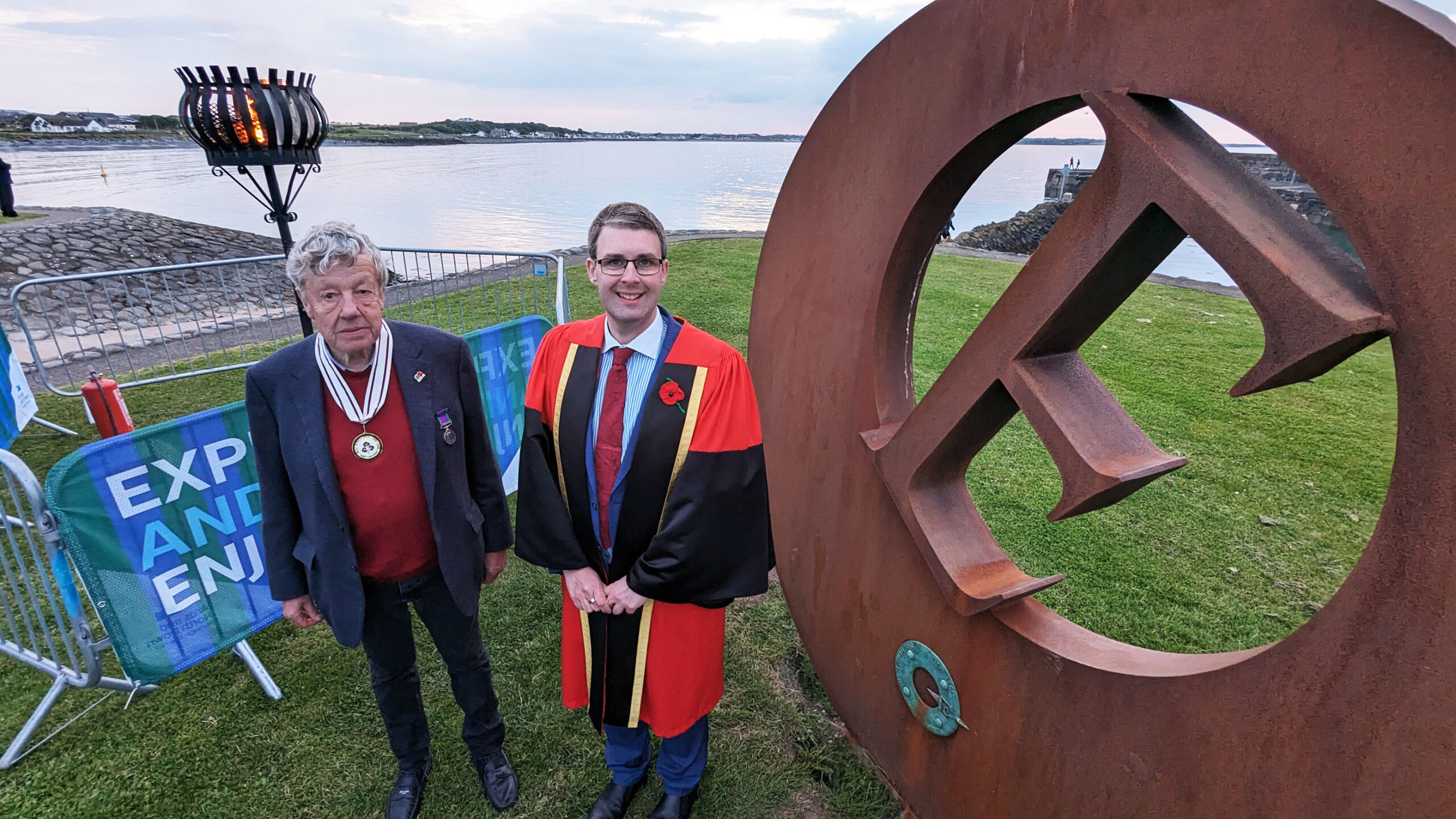 D Day Beacon Lighting - Down Lieutenancy